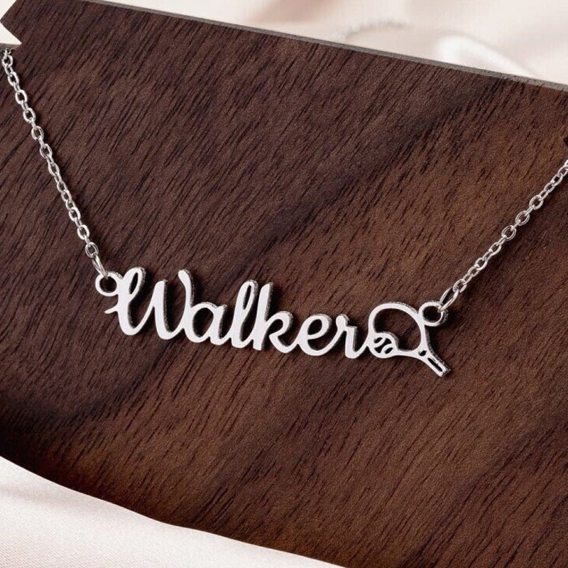 Tennis Racket Necklaces - Etsy