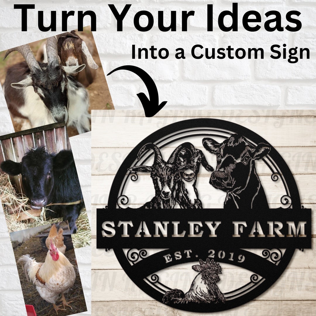 Create Your Own 16 Gauge Metal Sign, Custom Metal Sign, Custom Art ...