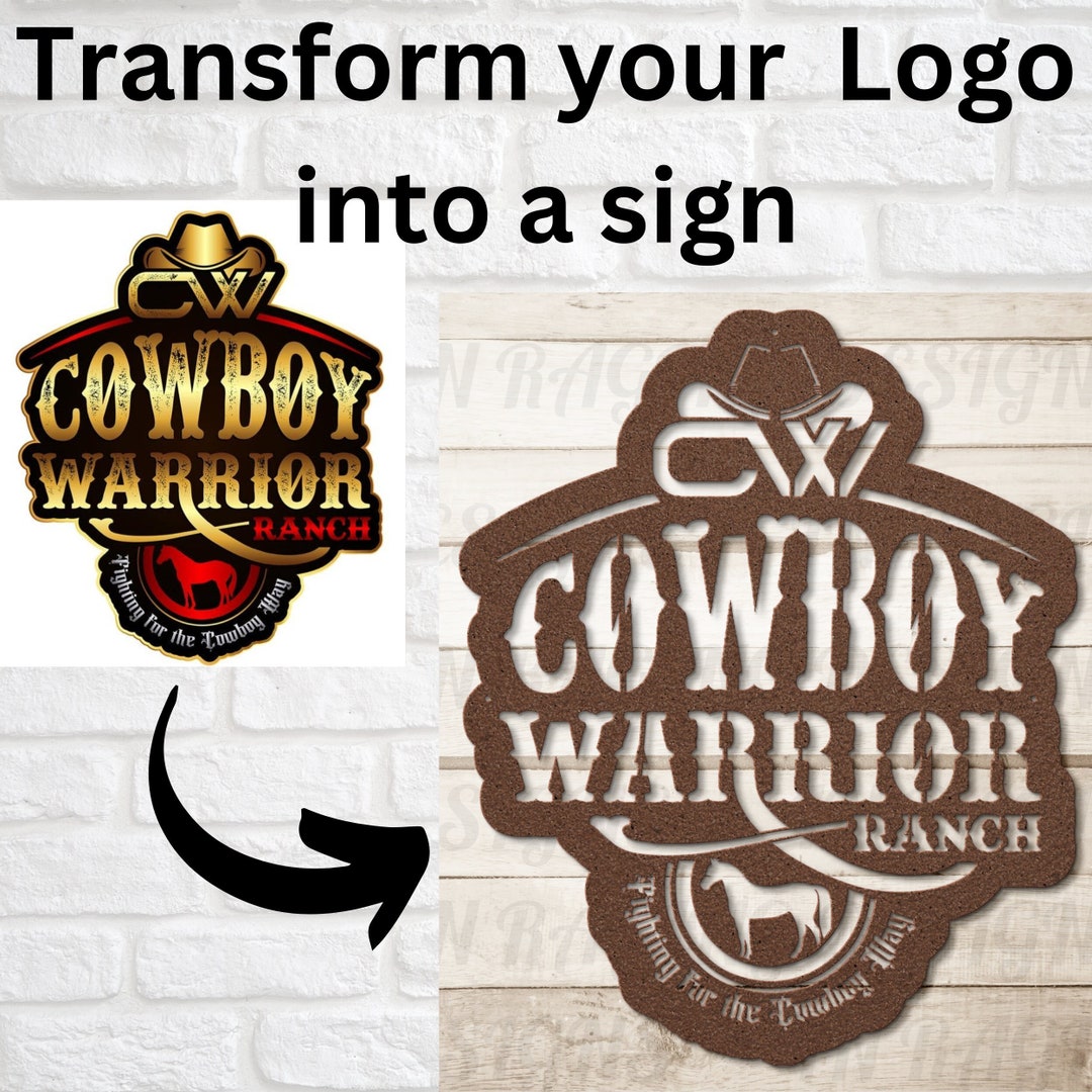 Custom Metal Logo Sign, 16 Gauge Steel Wall Art - Etsy