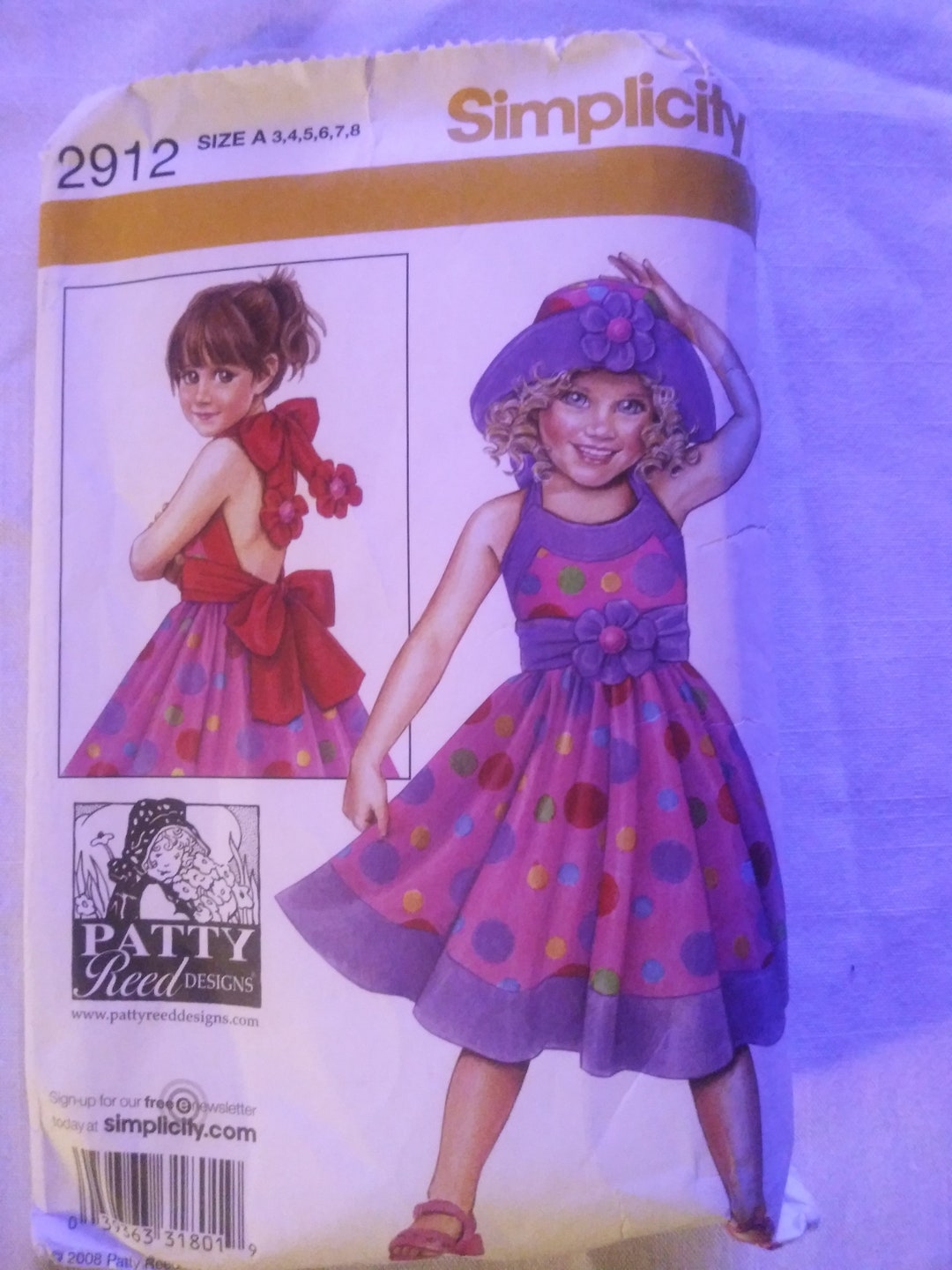 Patty Reed Designs Girls' Dress and Hat - Etsy