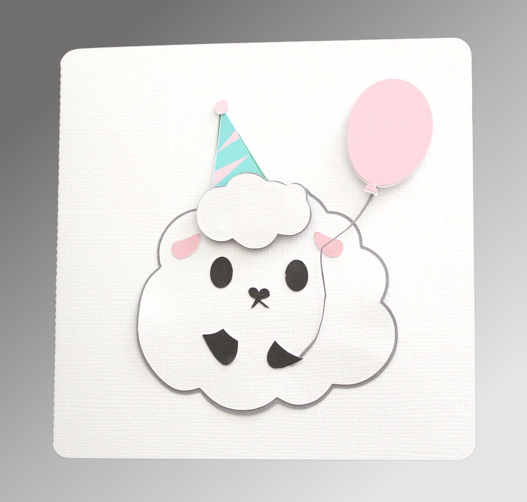 Happy Birthday to Ewe Kawaii Sheep Rebus Puzzle Wheel Card - Etsy