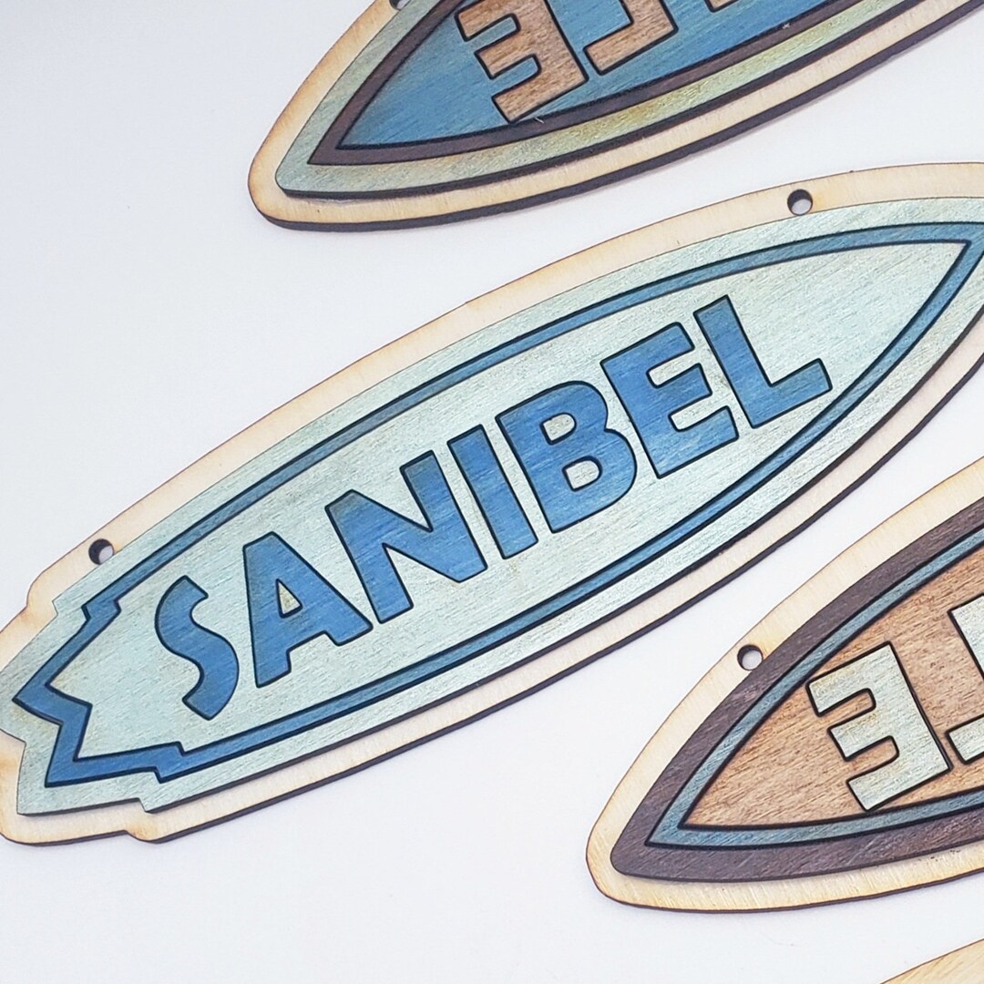 DIGITAL - Sanibel SVG Laser Cut Sign - Etsy