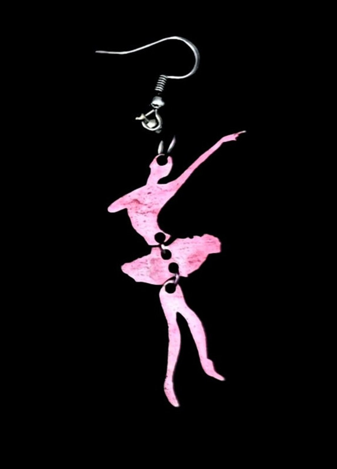 DIGITAL Ballet Dangle Earrings Dancing Ballerina Earring File - Etsy