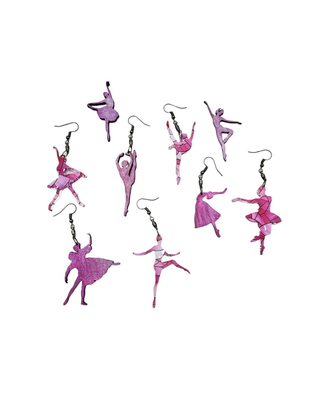 DIGITAL Whole Versions ONLY Ballet Dancer Ballet Dangle Dancing Earring ...