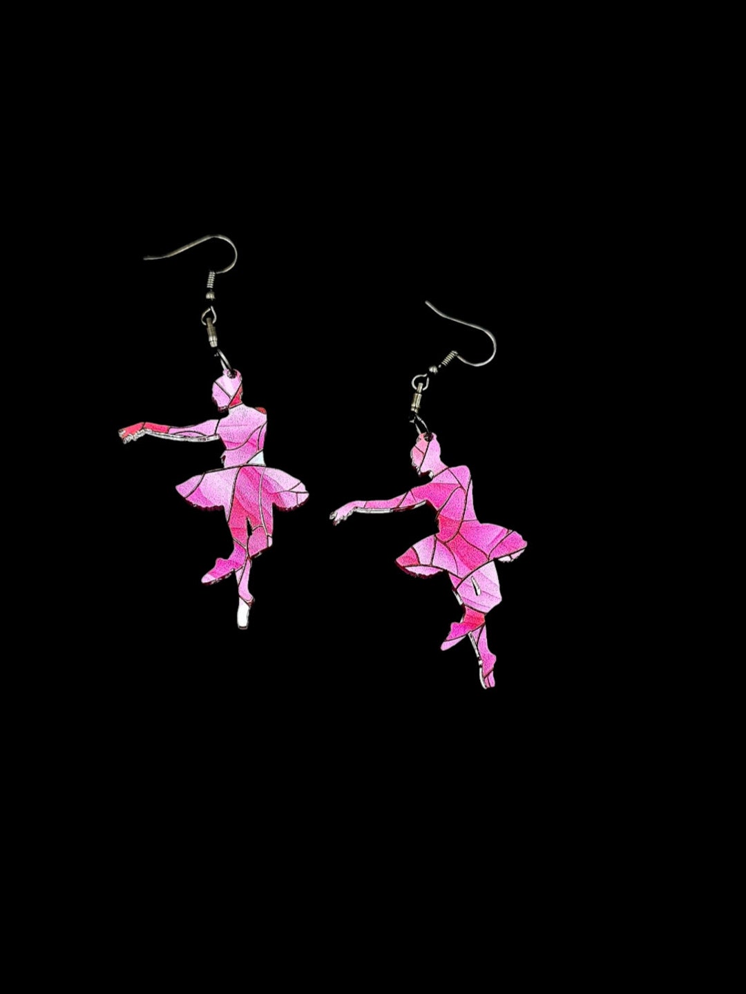 DIGITAL Ballet Dangle Earrings Dancing Ballerina Earring File - Etsy