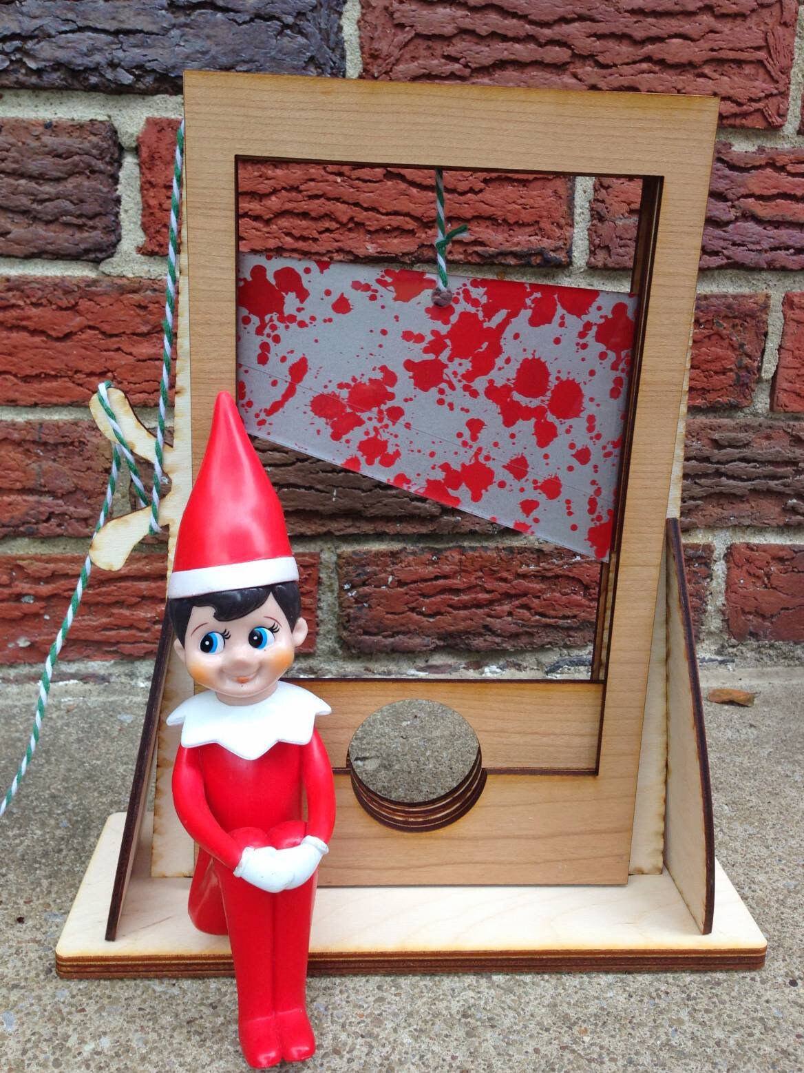 DIGITAL Mature Shelf Elf Guillotine Prop - Etsy