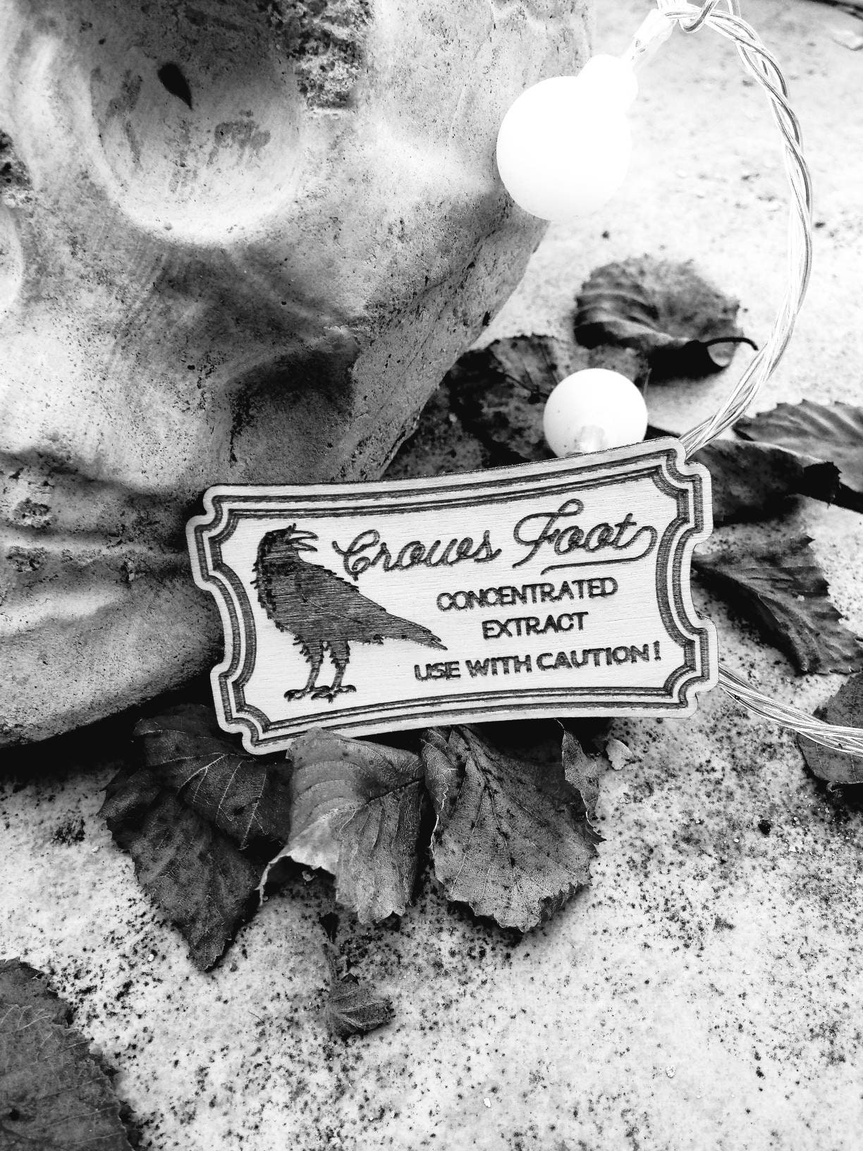 DIGITAL Crow Foot Label - Etsy