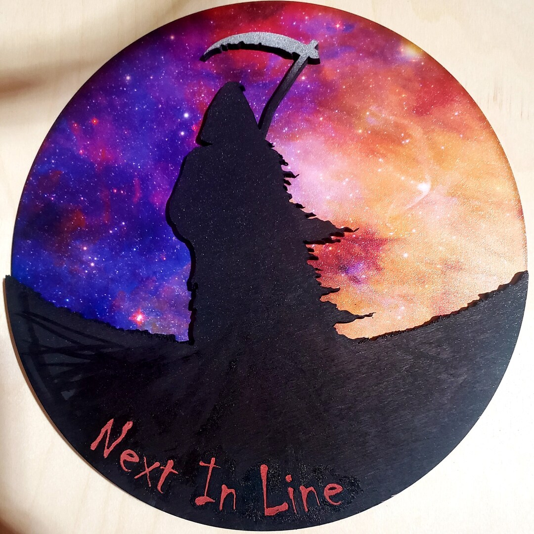 DIGITAL Reaper Next in Line Sign - Etsy