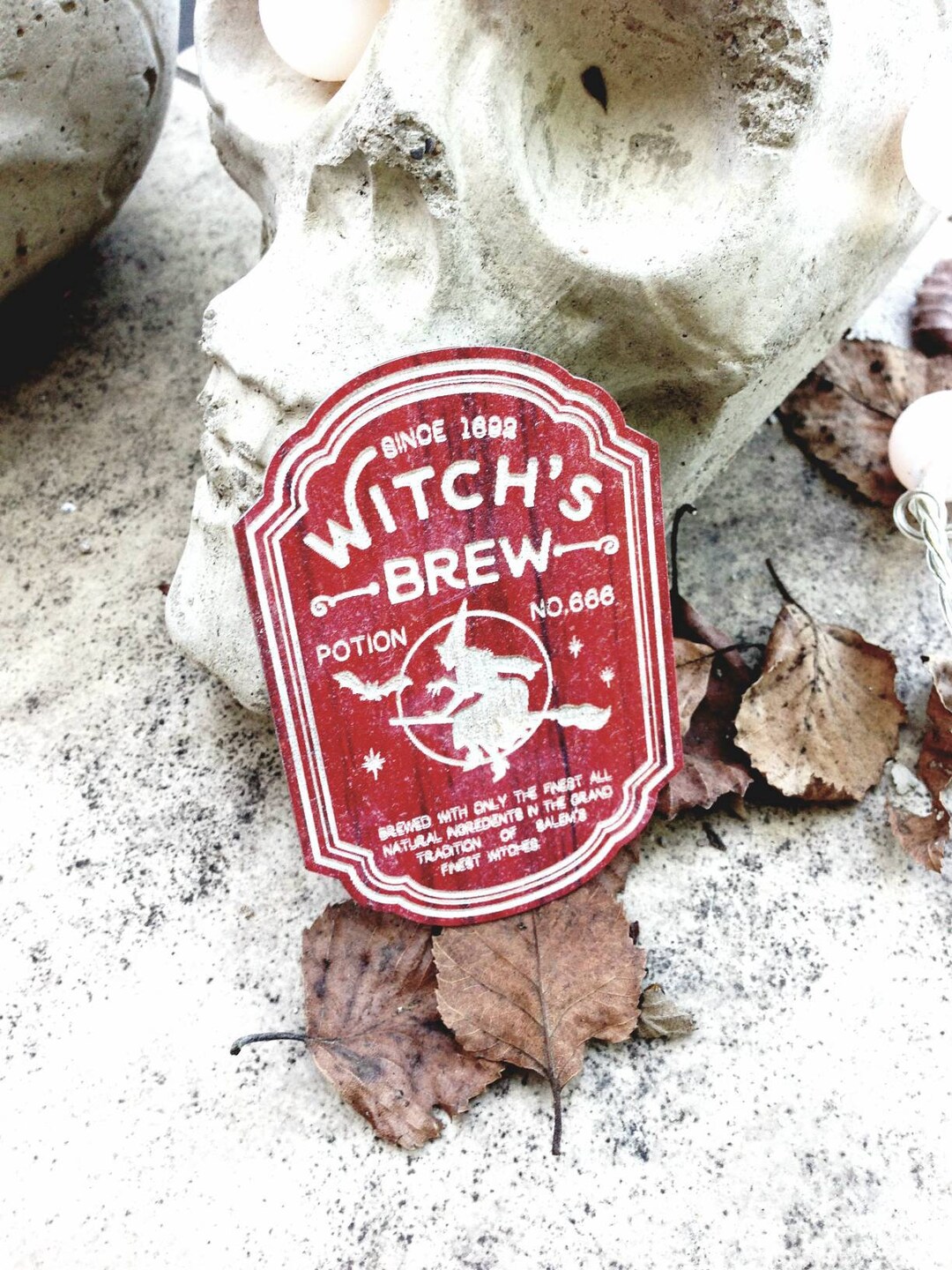 DIGITAL Witch Brew Label - Etsy