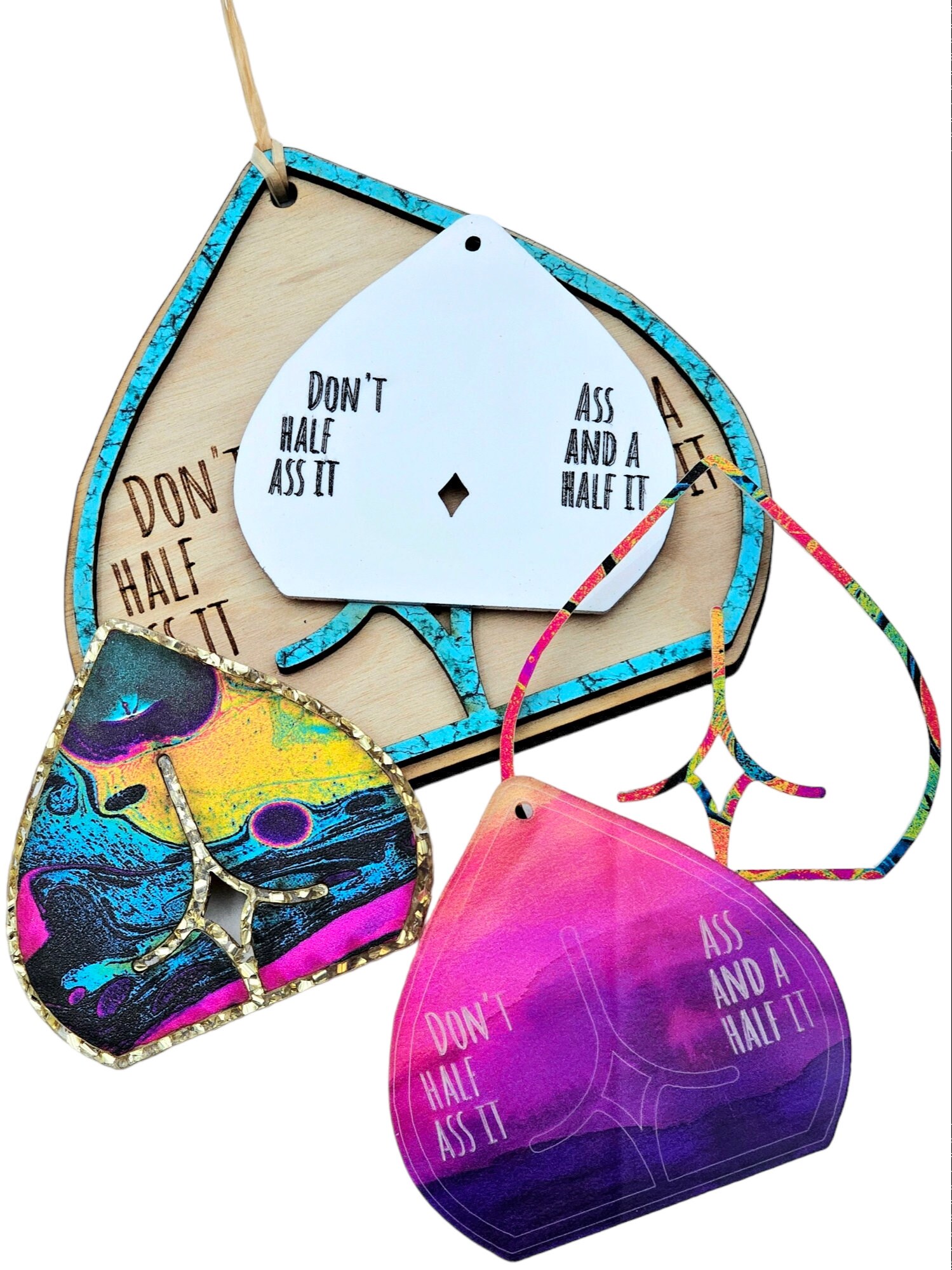 DIGITAL Don't Half Ass It Ass and a Half It - Etsy
