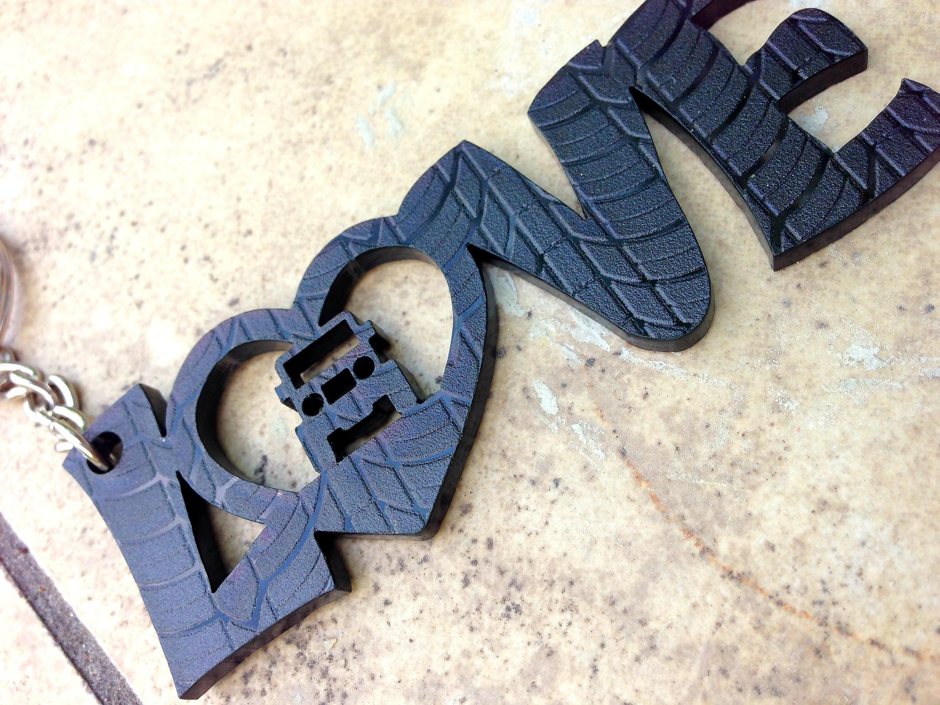 DIGITAL TREAD SUV Keychain File - Heart Key Chain Cut Design - Beep ...