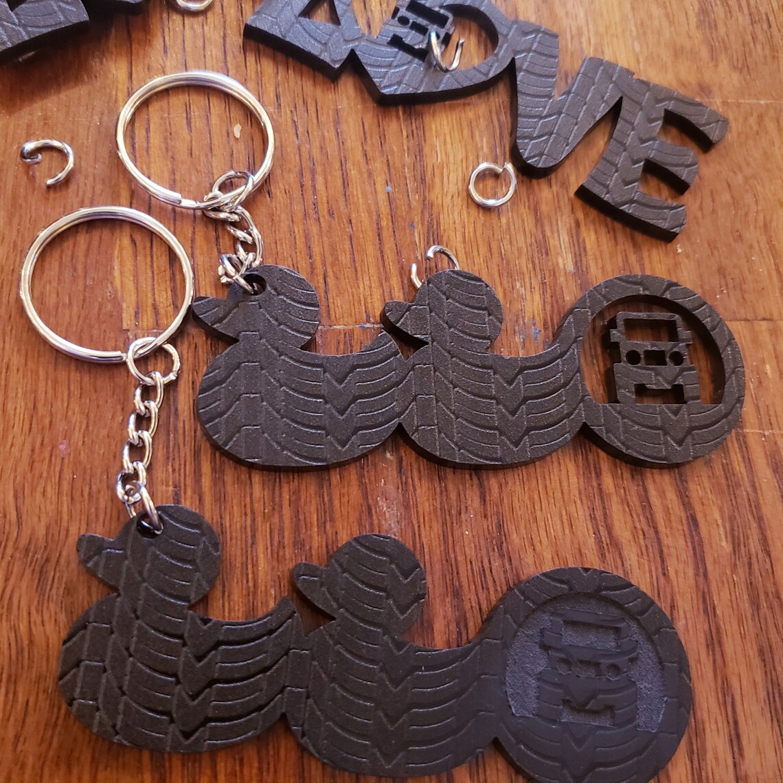 DIGITAL TREAD Duck Duck Beep Keychain - Etsy