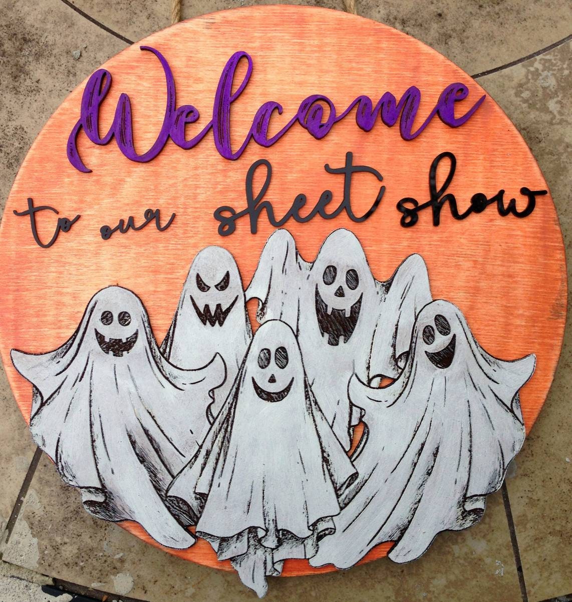 DIGITAL Sheet Show Welcome Sign - Etsy