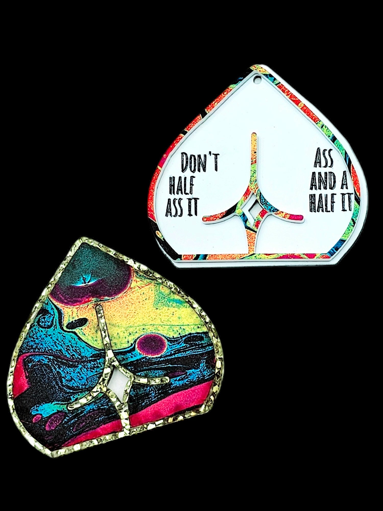 DIGITAL Don't Half Ass It - Ass and a Half It - Etsy
