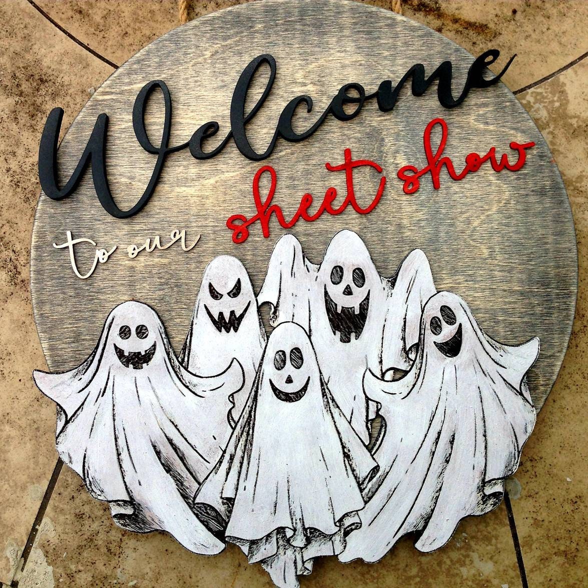 DIGITAL Sheet Show Welcome Sign - Etsy