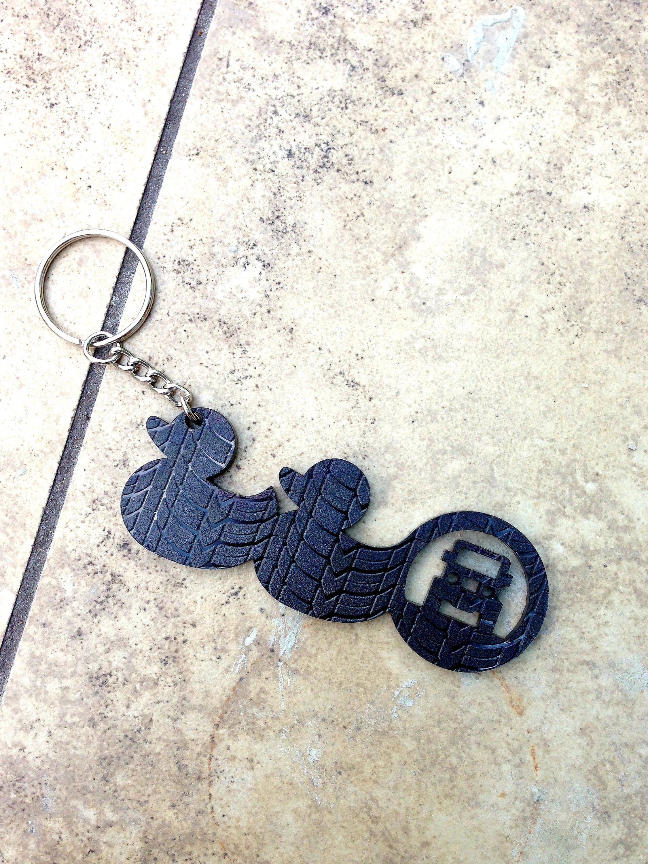 DIGITAL TREAD Duck Duck Beep Keychain - Etsy