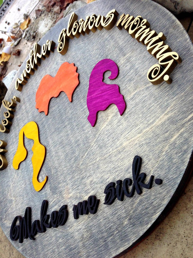 DIGITAL Glorious Morning Hocus Pocus Sign - Etsy