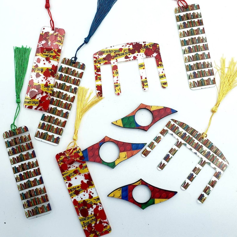 DIGITAL Bookmark Bundle - Etsy