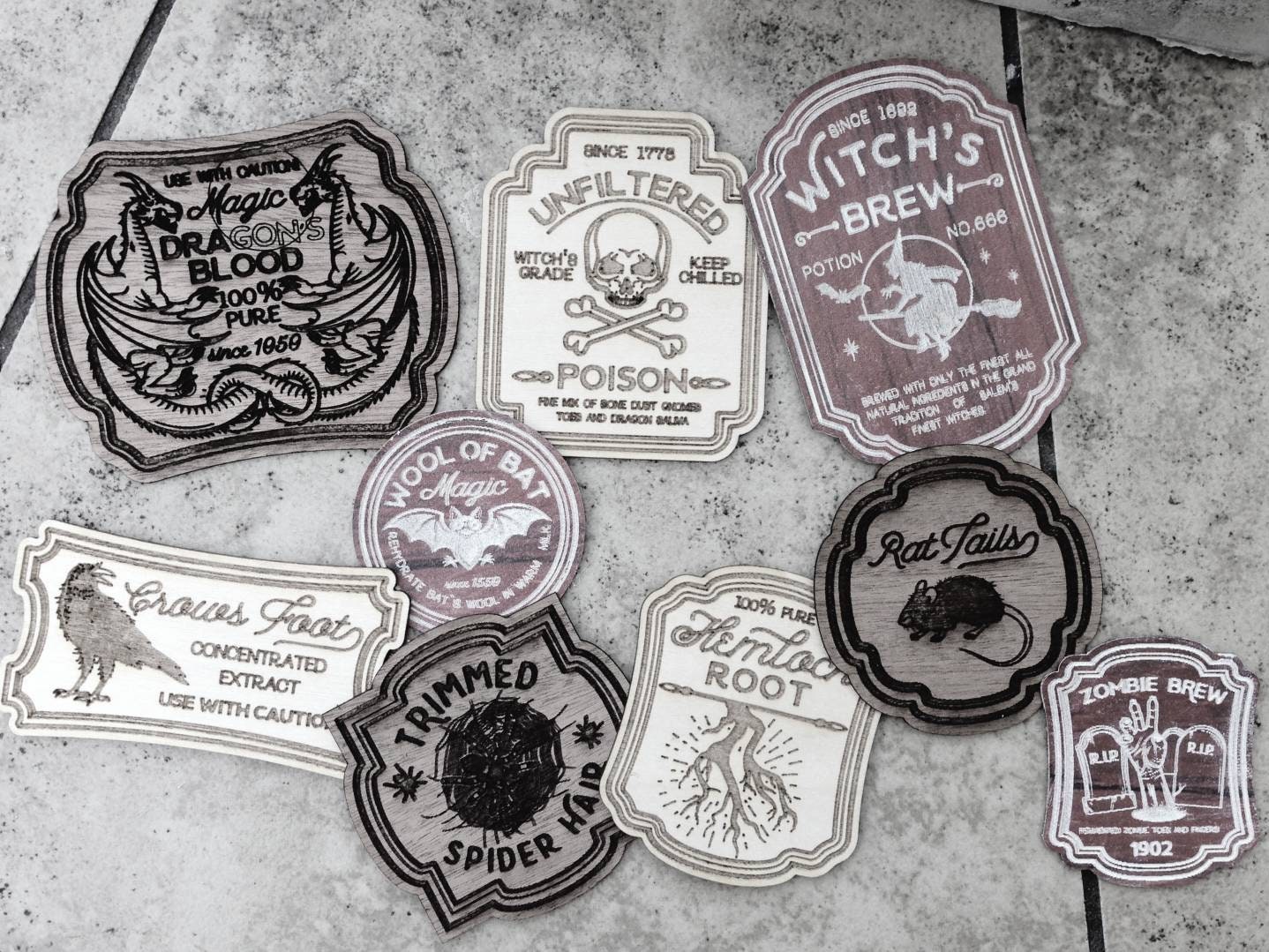 DIGITAL Rat Tails Label - Etsy