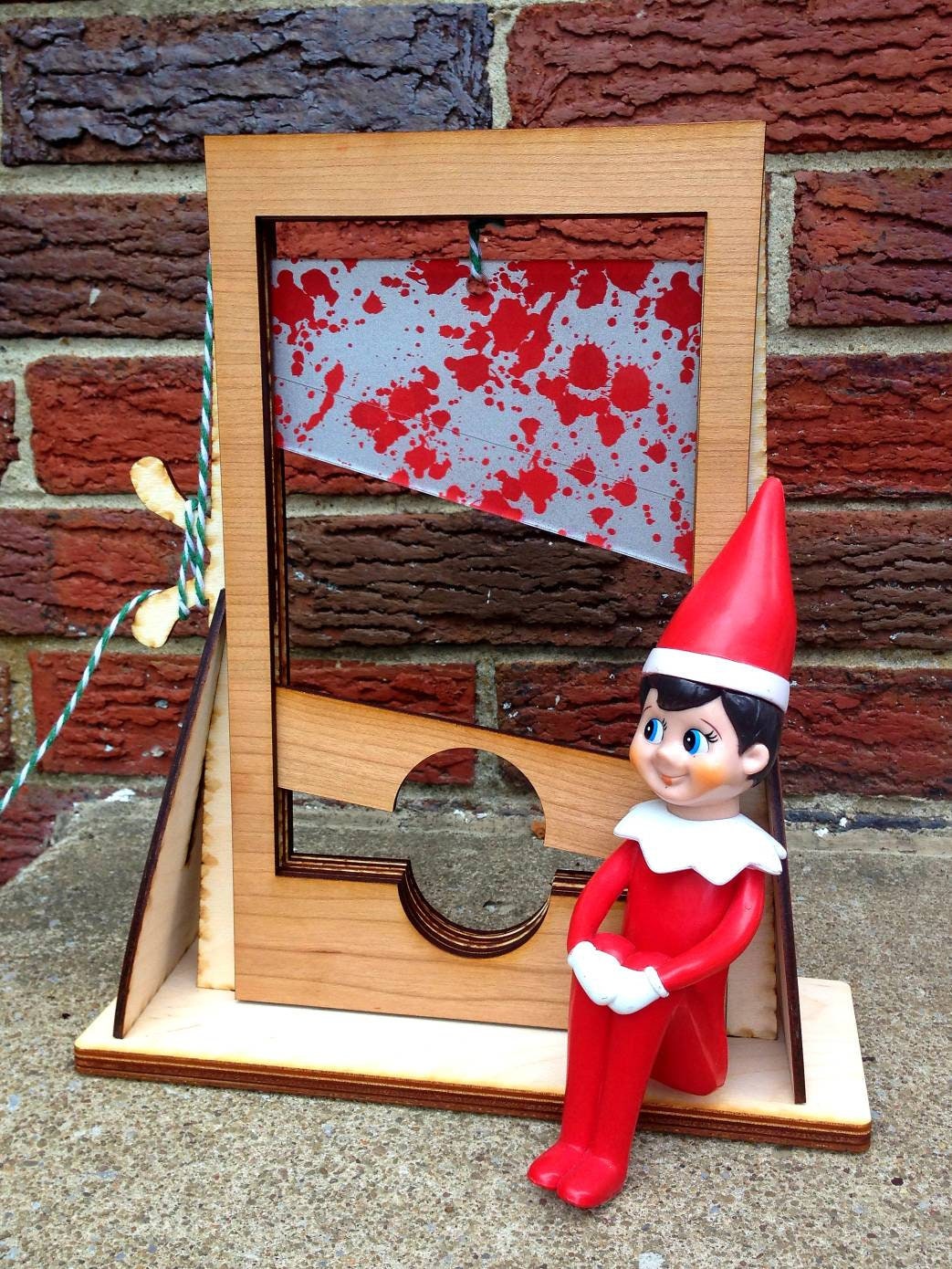 DIGITAL Mature Shelf Elf Guillotine Prop - Etsy