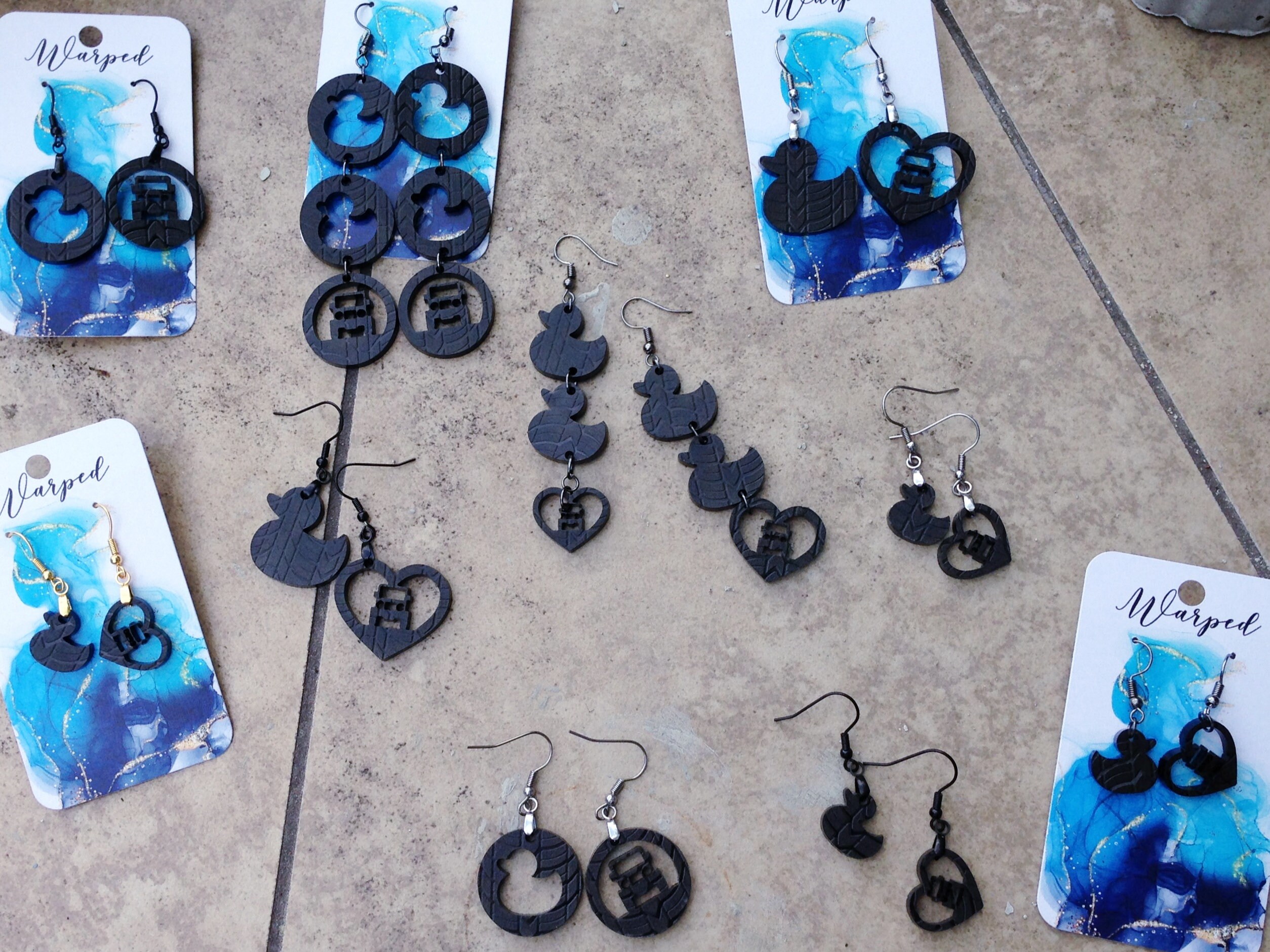 DIGITAL TREAD Alternate - Duck Duck Beep Earring Bundle - Etsy