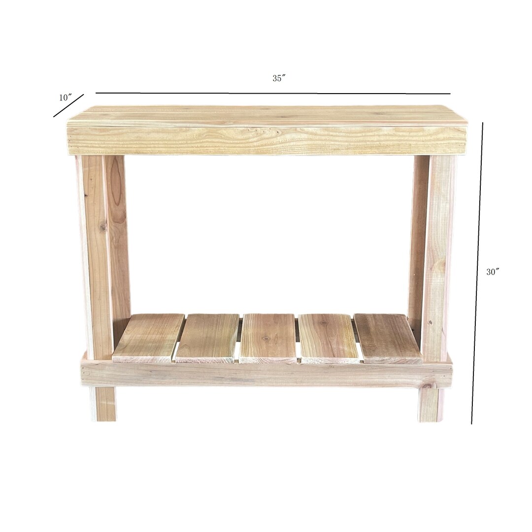 DIY Handmade Rustic Entry Table / Console Table - Etsy