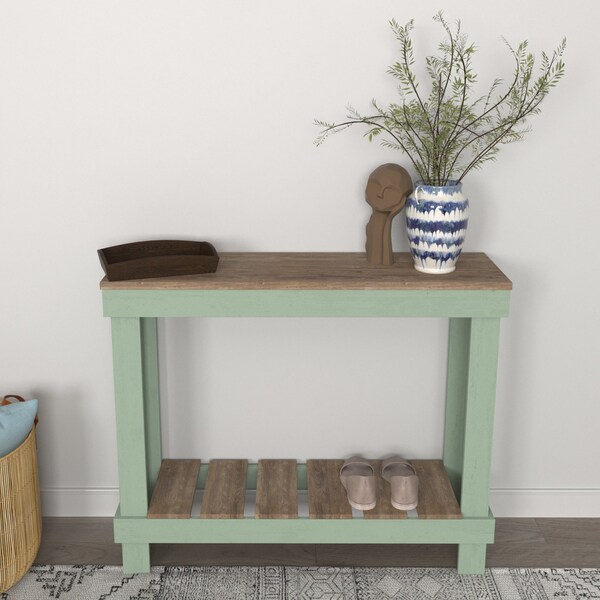 Rustic Entry Table - Etsy