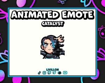 ANIMATED Emote Apex Legends Caustic Gas nox Trap for Streamers Twitch ...