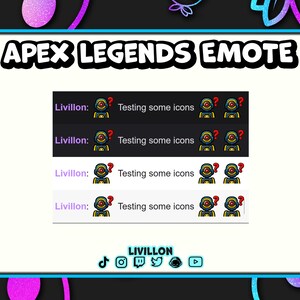 APEX LEGENDS Pathfinder Emote - Twitch, Discord and Youtube - Etsy