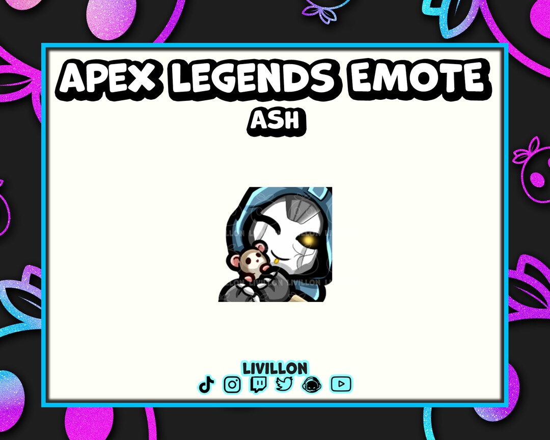 APEX LEGENDS Ash Emote - Twitch, Discord and Youtube - Etsy