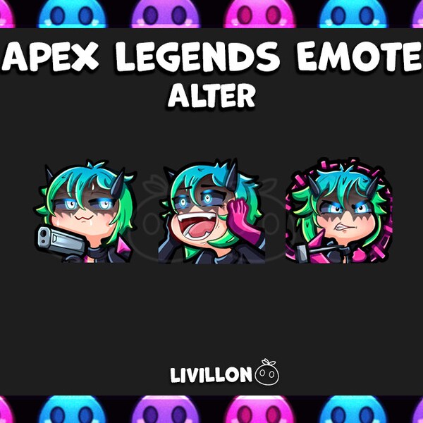 Alter Apex Twitch Emotes - Etsy