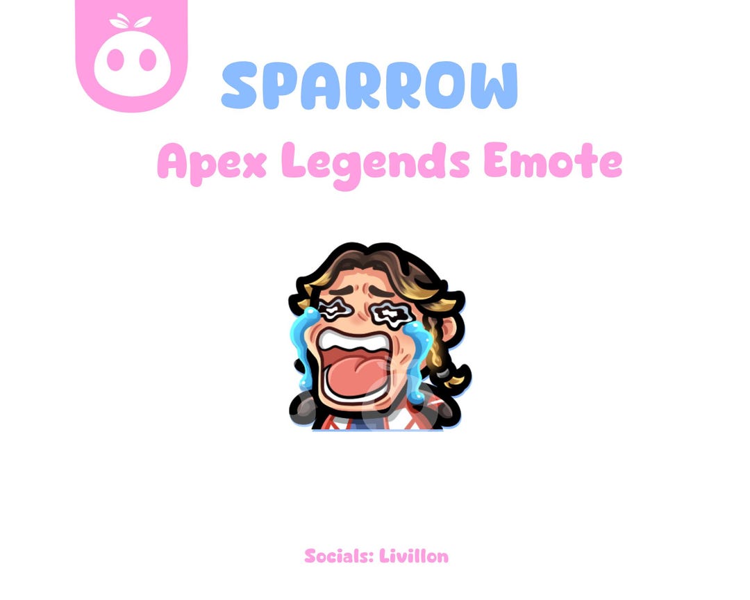 Apex Legends Sparrow Crying Emote - Twitch, Discord and Youtube - Etsy