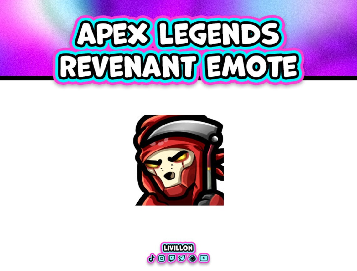 APEX LEGENDS Revenant Emote Twitch Discord and Youtube - Etsy