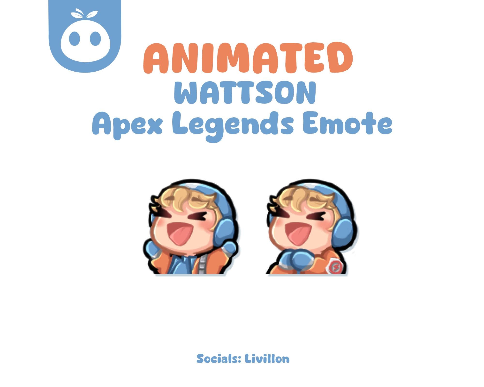 Apex Legends Wattson Animated Emote - Twitch, Discord and Youtube - Etsy