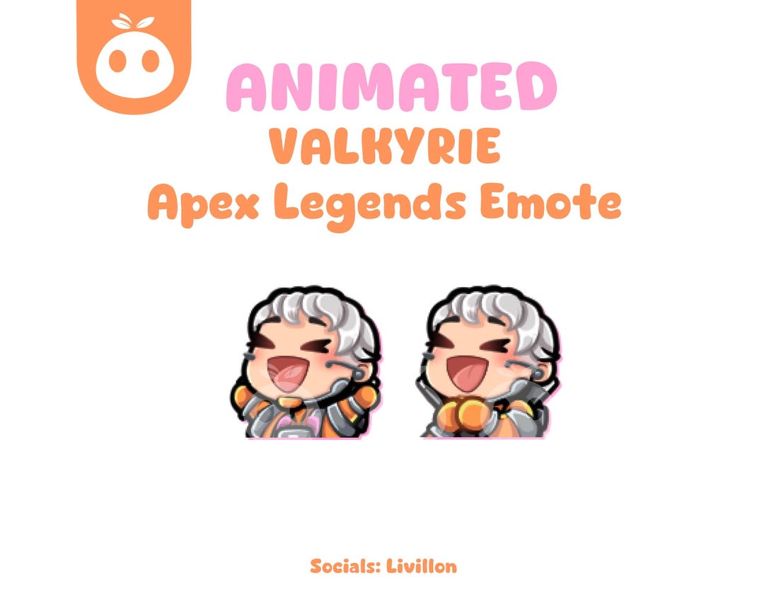 Apex Legends Valkyrie Animated Clappies Emote - Twitch, Discord e ...