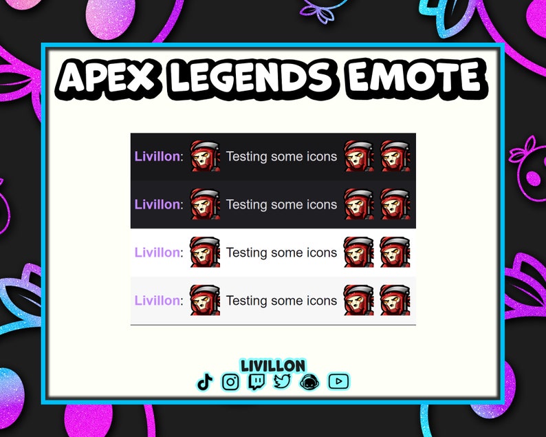 APEX LEGENDS Revenant Emote - Twitch, Discord and Youtube - Etsy