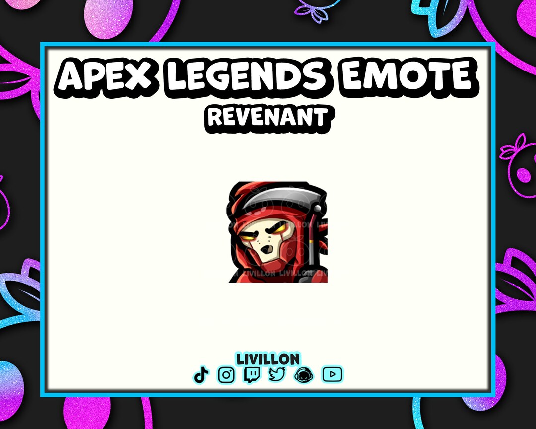 APEX LEGENDS Revenant Emote - Twitch, Discord and Youtube - Etsy
