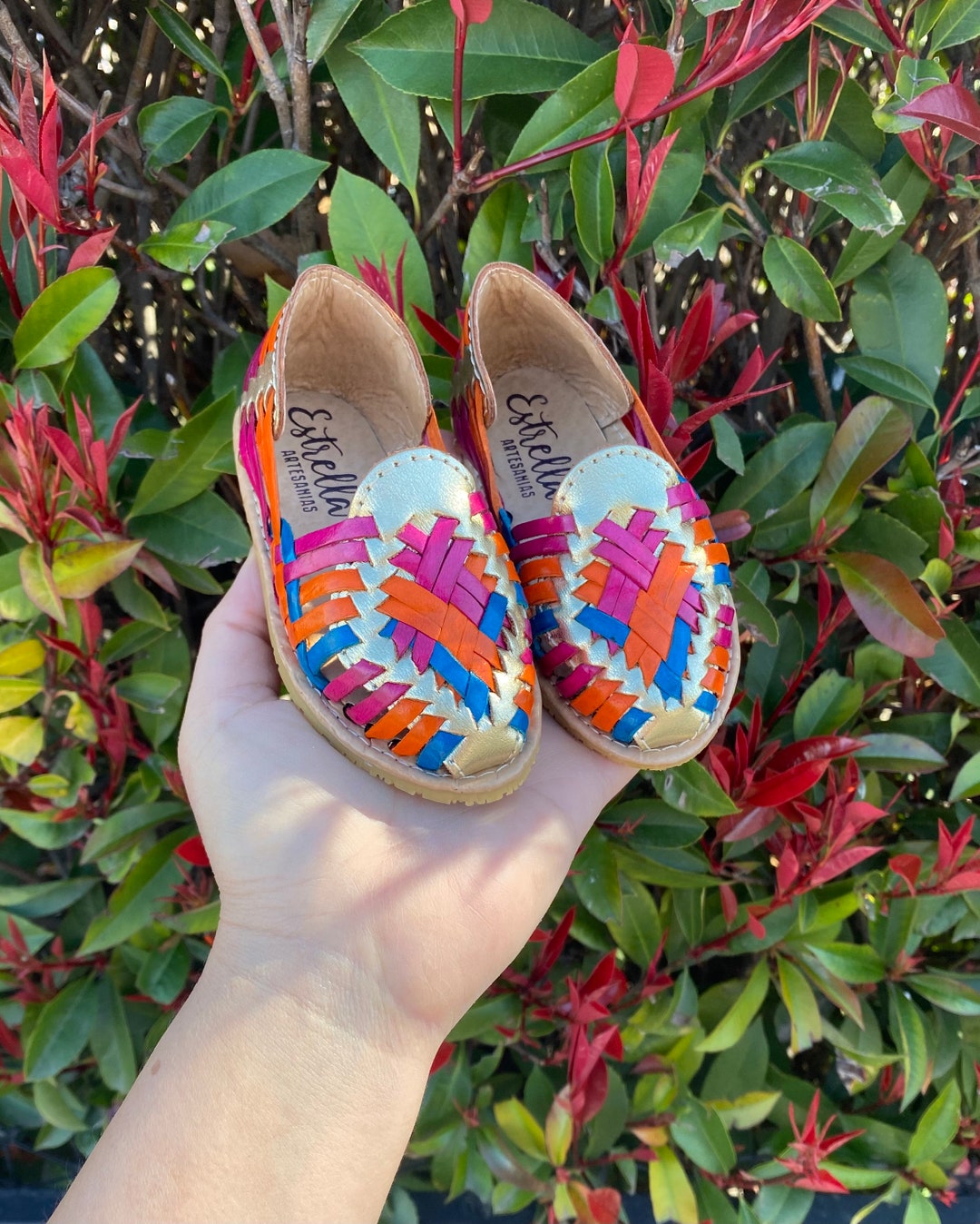 Baby or Toddler Girl Huarache Sandal/white Baby Huarache/mexican Baby ...