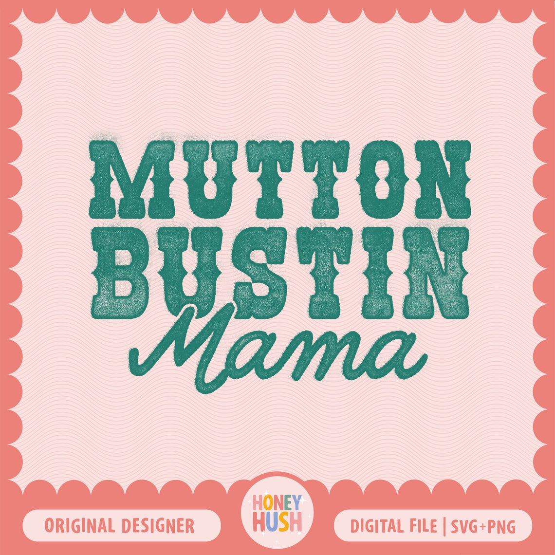 Mutton Bustin' Mama Cut-friendly SVG and PNG Rodeo Mama - Etsy