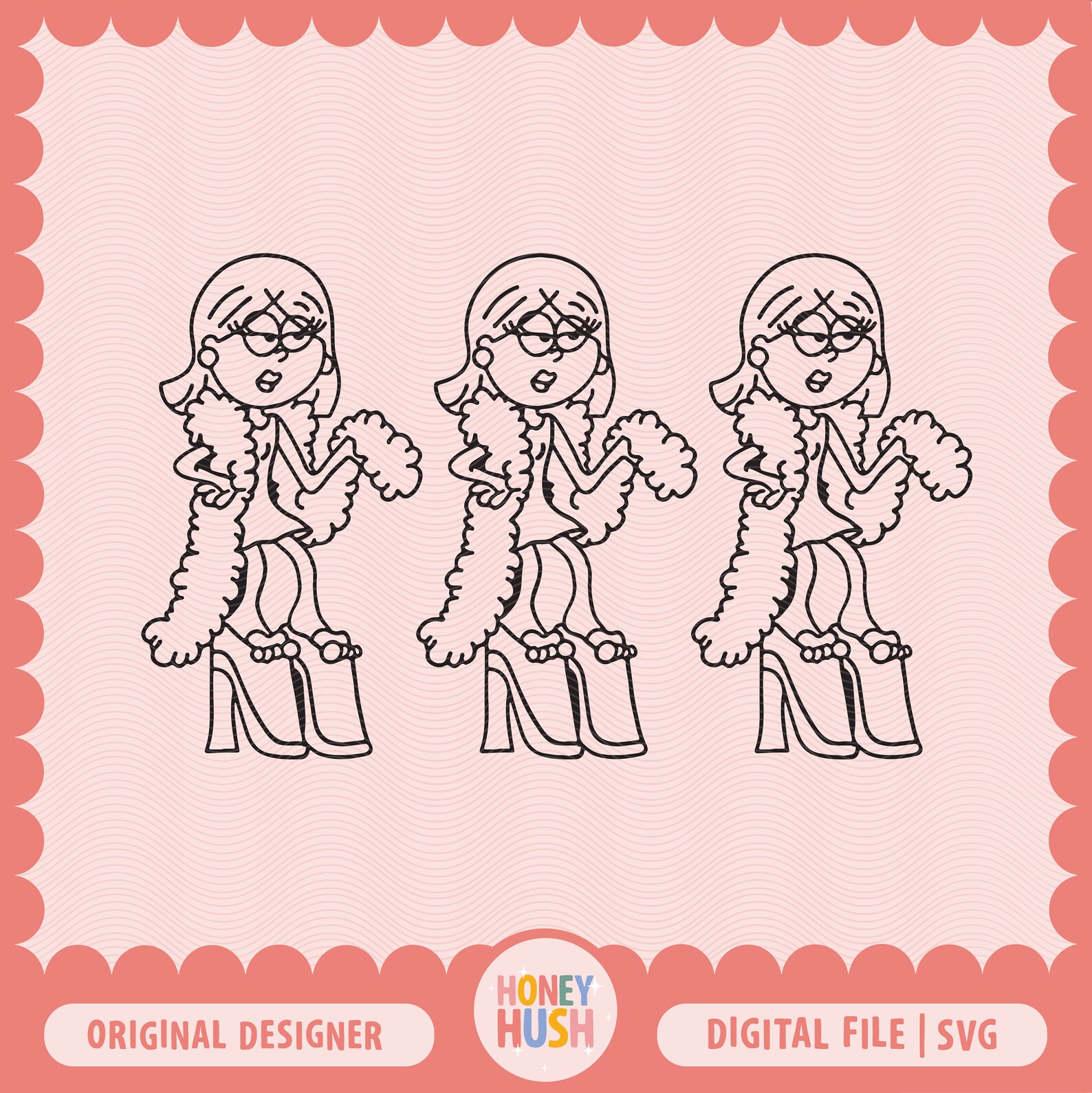 Lizzie Mcguire Cut-friendly SVG 90s Nostalgic File Y2K - Etsy