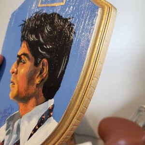 SRK Shah Rukh Khan King of Bollywood Acrylic Portrait - Original ...