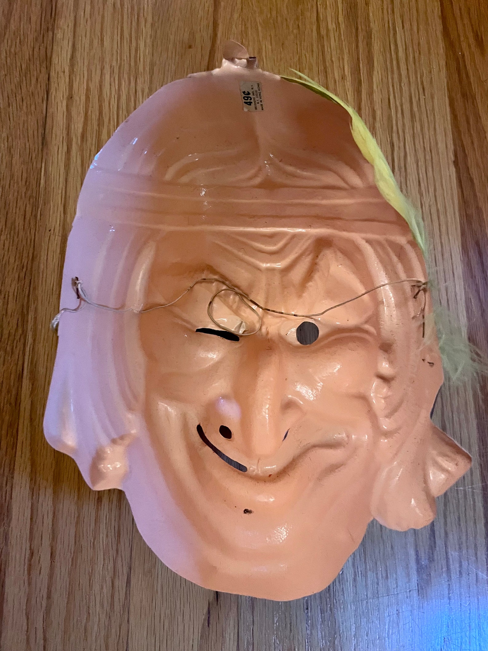 Vintage Ben Cooper Halloween Mask- Native American - Etsy