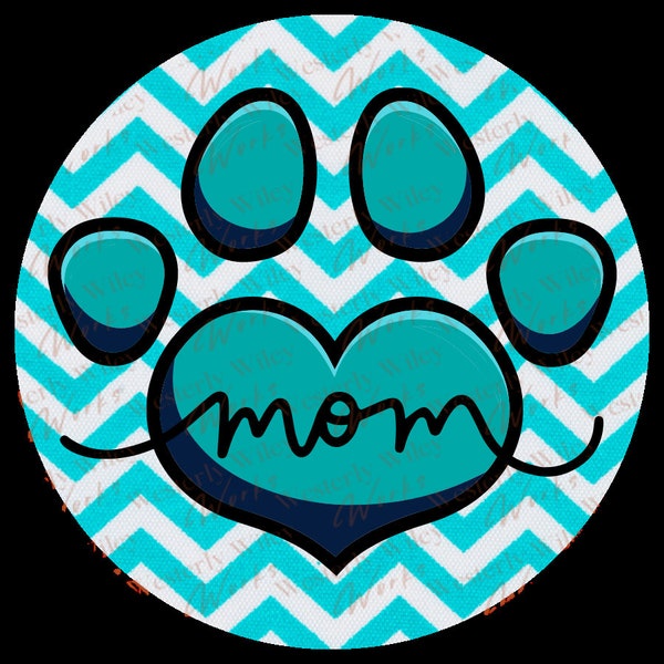 Dog Print Cardstock Rounds - Etsy