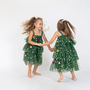 Toddler Christmas Dress, Matching Sisters Outfit, My First Christmas ...