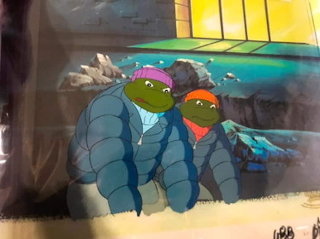 TMNT Animation Cel - Etsy