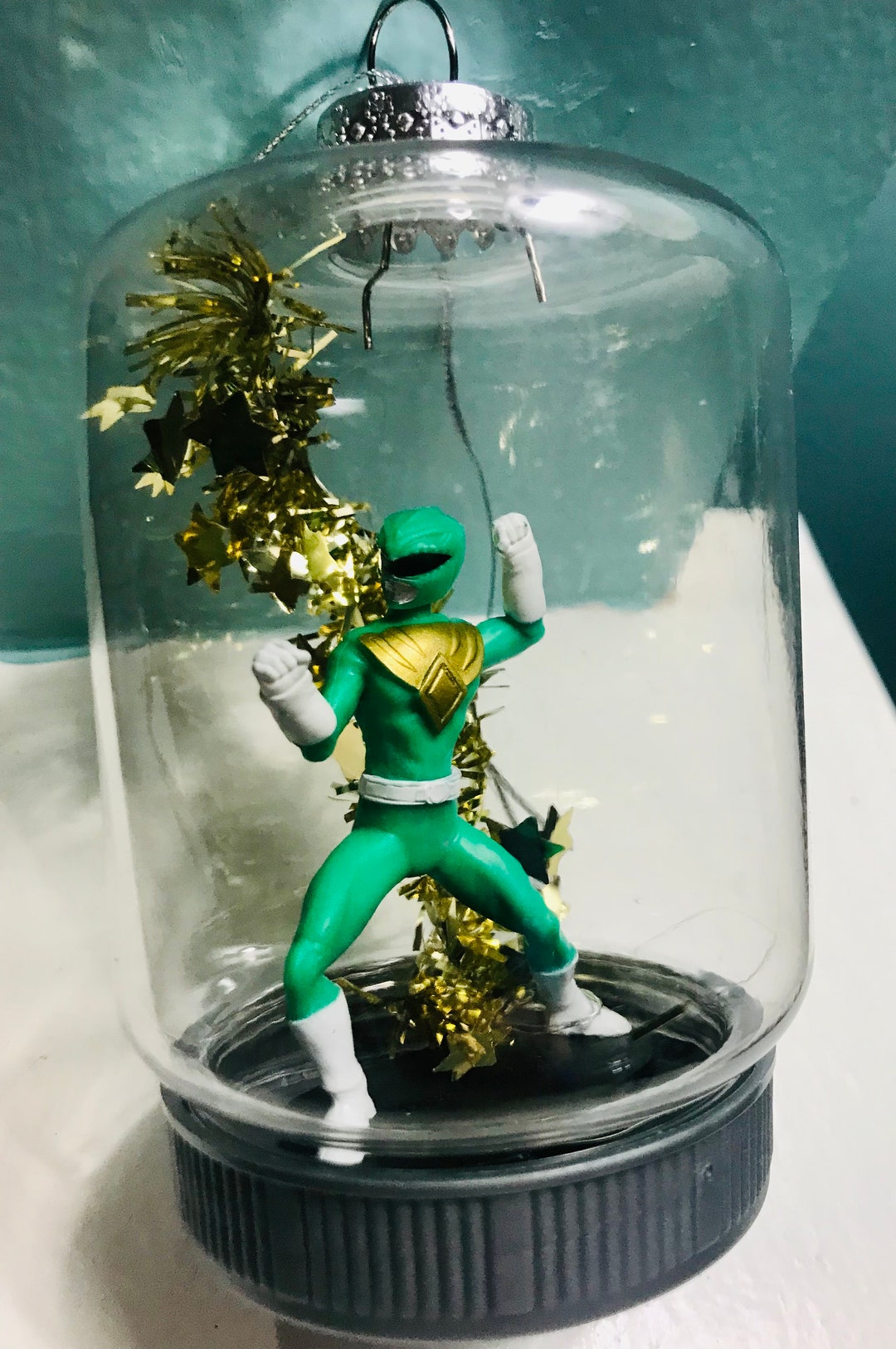 Green Ranger Christmas Ornament - Etsy