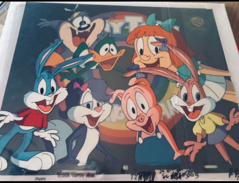 AMAZING Tiny Toons Animation Cel - Etsy