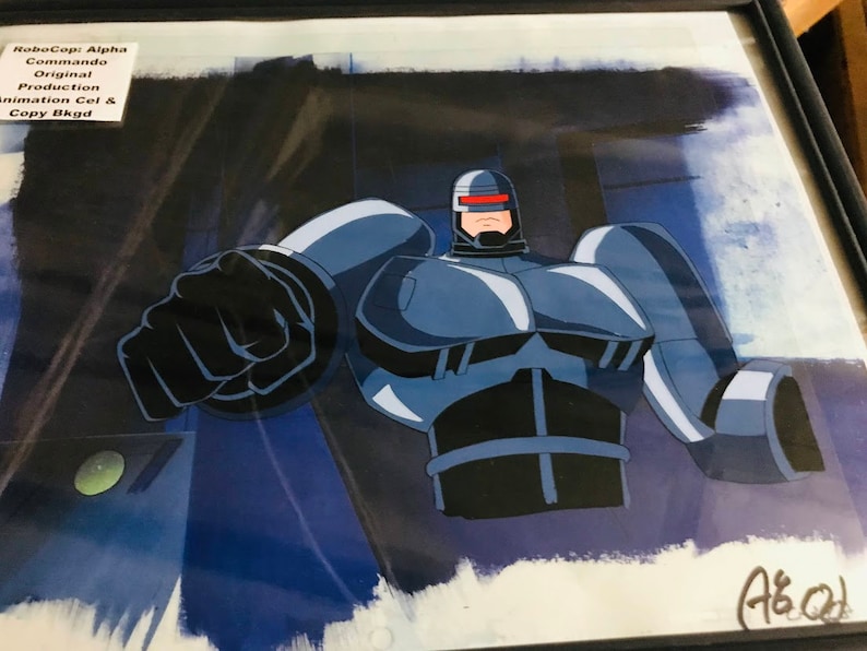 Robocop Animation Cel - Etsy