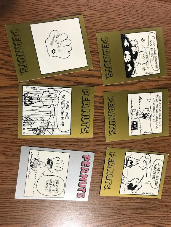 Peanuts Trading Cards - Etsy