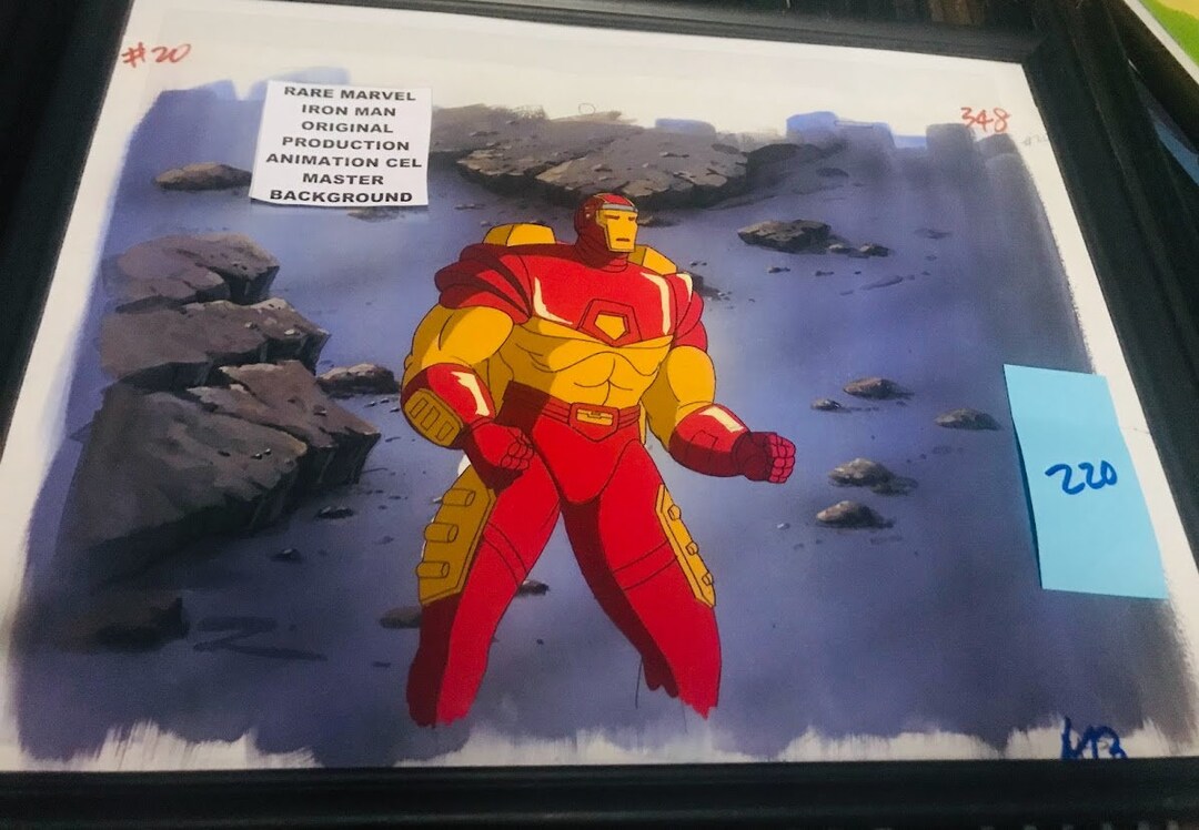Marvel Iron Man Animation Cel - Etsy